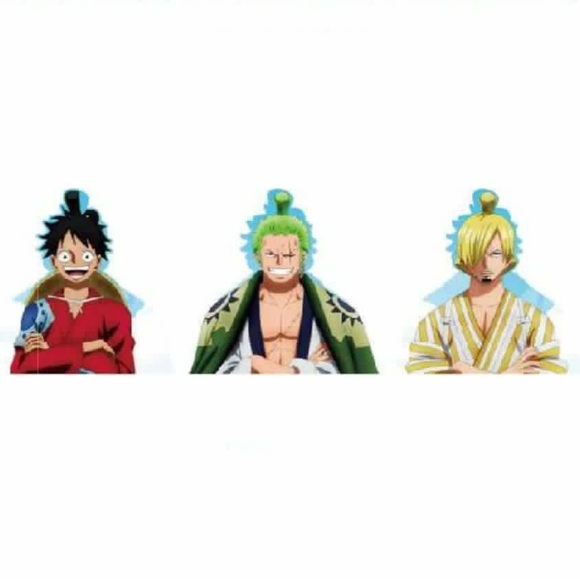 Art | One Piece Luffy Zoro And Sanji Wano Arc Decal | Poshmark